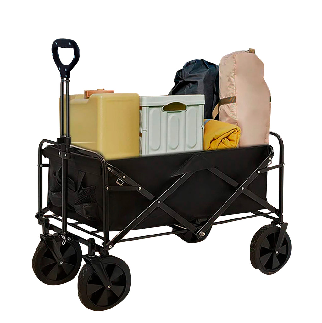 Neo Foldable Collapsible Garden Festival Cart - Black – Neo Direct