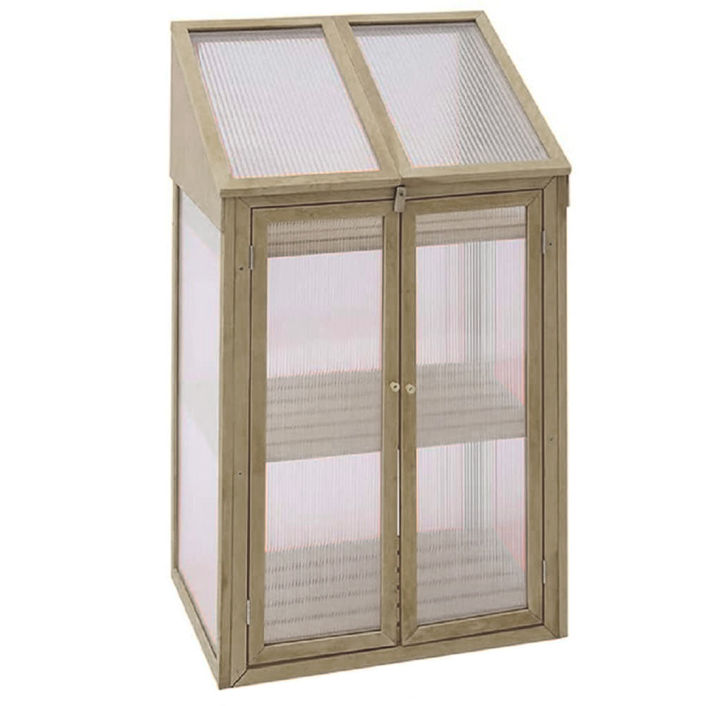 Neo Mini Wood Growhouse Greenhouse Cold Frame - Model 1 – Neo Direct