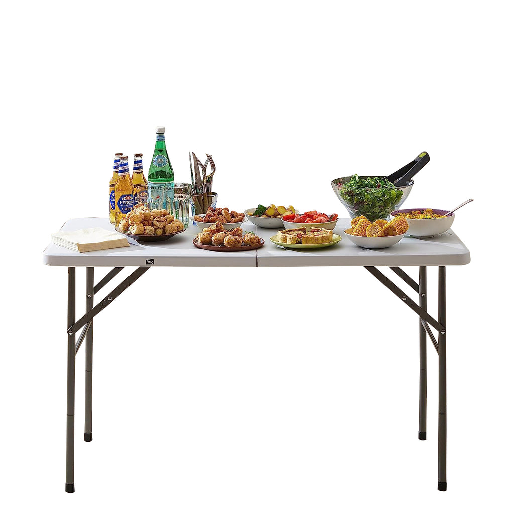 Neo Folding Picnic Table Portable 4FT Extendable Height – Neo Direct