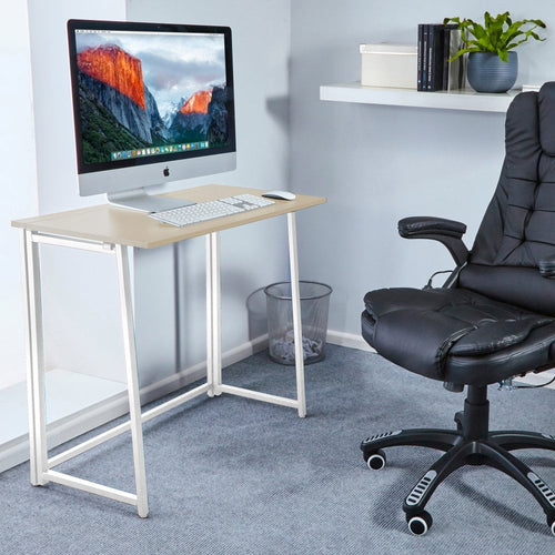Natural Neo Foldable Compact Computer Wooden Desk – Neo Direct